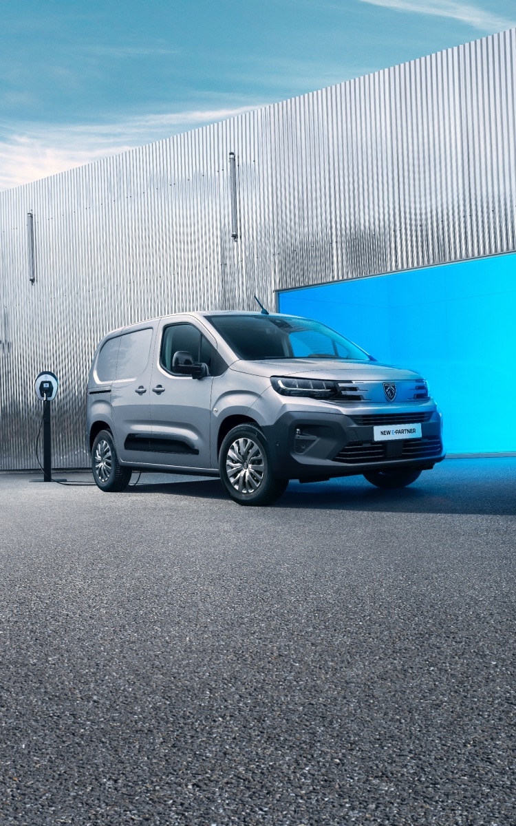 Peugeot E-Partner | le fourgon utilitaire électrique | Jusqu'à 5 places